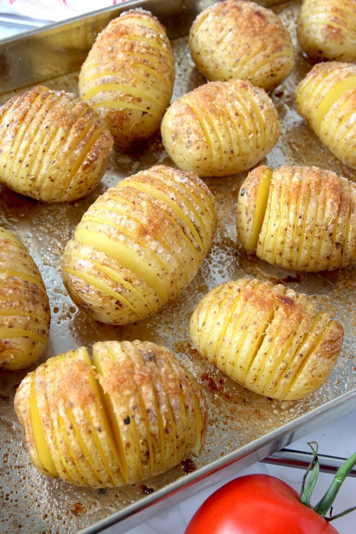 Hasselbackspotatis – Lindas Bakskola